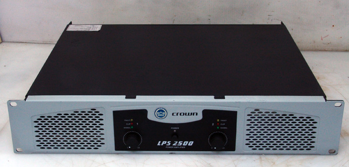 미국 크라운 오디오(Crown Audio)의 고출력 파워앰프 LPS 2500 - 보소장터 - 보소보소