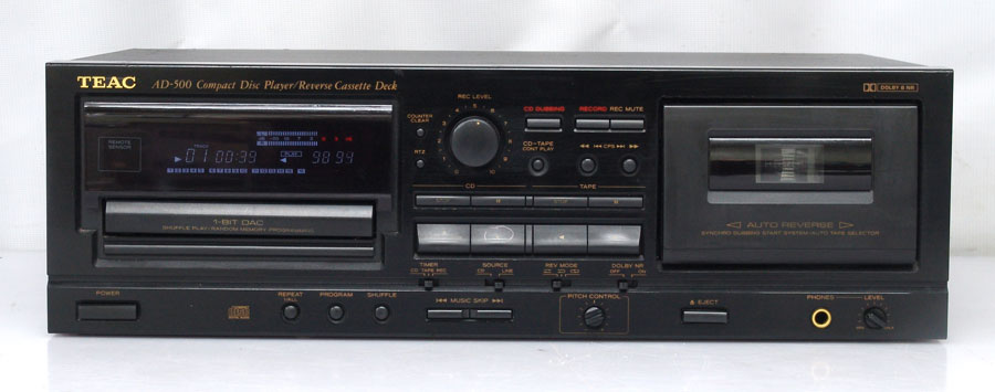 teac AD-500 CD 카세트 일체형 - 보소장터 - 보소보소